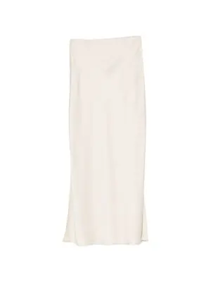 Brunello Cucinelli Fluid Long Skirt
