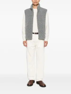 Herno Flannel Zipped Vest