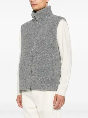 Herno Flannel Zipped Vest