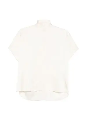 Brunello Cucinelli Silk Top - Beige