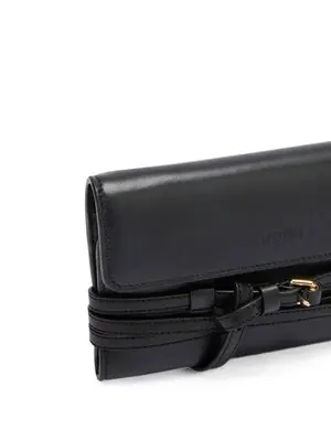 Moschino Tie Me Leather Wallet