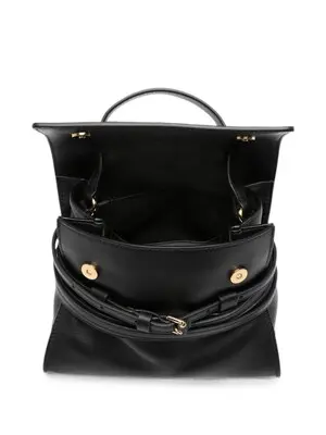 Moschino Tie Me Leather Handbag