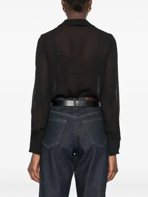 Elisabetta Franchi Wrap-style Long-sleeve Bodysuit