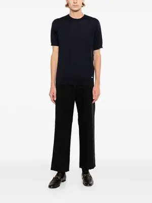 Brioni Cashmere And Silk Blend T-shirt