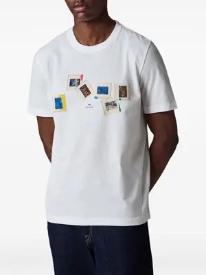 Paul Smith Slides Cotton T-shirt