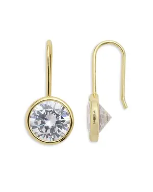 Baublebar Fallon Bezel Earrings - Gold