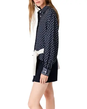 Maje Citeston Embellished Shirt