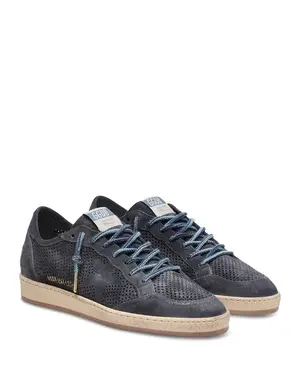 GOLDEN GOOSE Ball Starforated Suede Sneakers