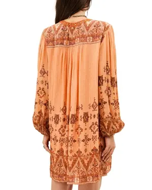Ba&sh Zola Long Sleeve Tunic Dress