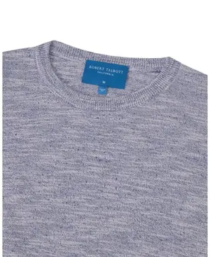 Robert Talbott Robbins Linen Silk Crewneck Sweater