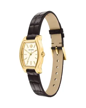 Tory Burch Small Eleanor Curve Watch, 23mm X 31mm