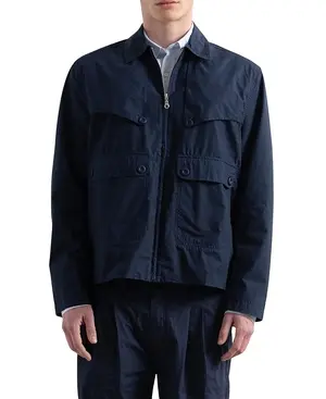 EDMMOND STUDIOS Long Sleeve Utility Zip Jacket