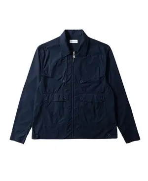 EDMMOND STUDIOS Long Sleeve Utility Zip Jacket