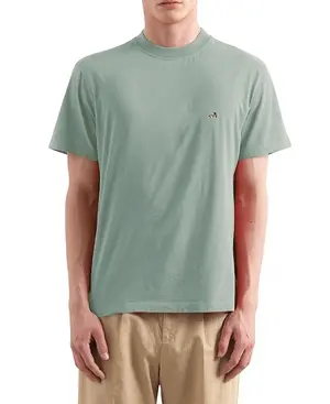 EDMMOND STUDIOS Duck Patch T-shirt - Plain Sage Green
