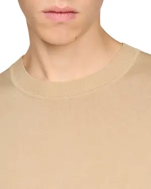 Sandro Pablo Cotton Short Sleeve Knitted Tee