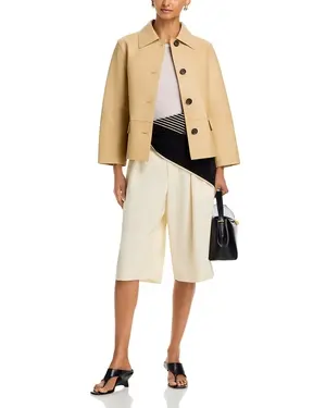 TOTEME Bonded Leather Jacket