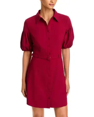 Cinq À Sept Norel Button Front Mini Dress