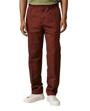 Aubin Pasmore Slim Leg Suit Trouser - Brown