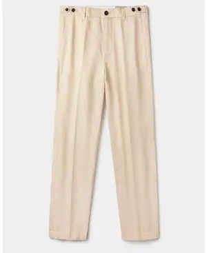 Aubin Pasmore Slim Leg Suit Trouser - Sand
