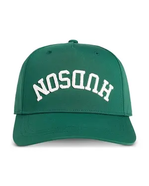 Hudson Jeans Embroidered Logo Baseball Cap
