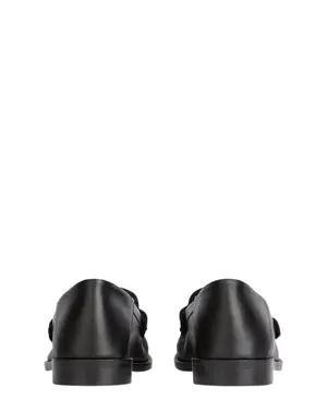 Balmain Sync Smooth Leather Loafers