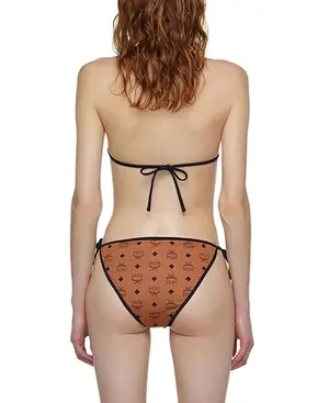 Mcm Monogram Print Bikini