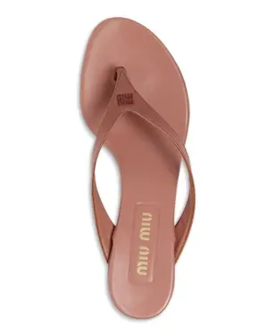 Miu Miu Thong Sandals