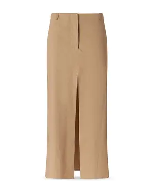 Pinko Hylda Stretch Linen Blend Skirt