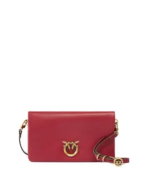Pinko Click Soft Mini Leather Bag - Rrq