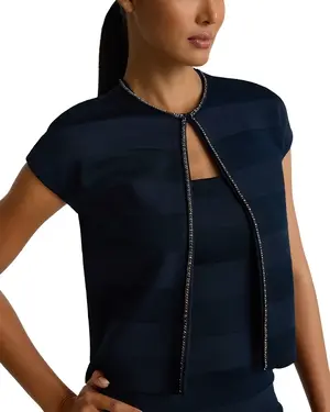 St. John Bateau Shadow Bolero