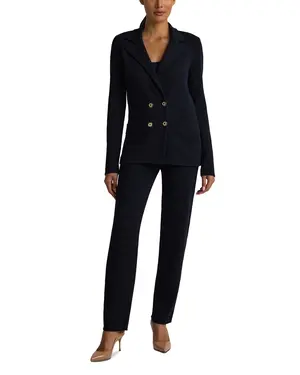 St. John Legacy Crepe Wool Blend Blazer