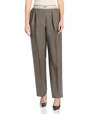 Versace Pull On Pants - Cold Grey