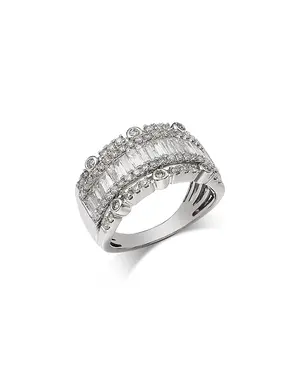 Bloomingdale'S Diamond Band Ring In 14k Gold, 1.50 Tcw - White