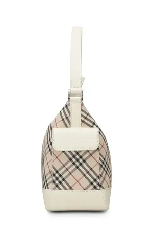 Burberry House Check Jacquard Hobo