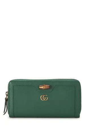 Gucci Bamboo Zip Around Wallet