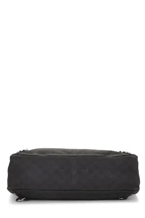 Gucci Gg Denim D-ring Abbey Tote