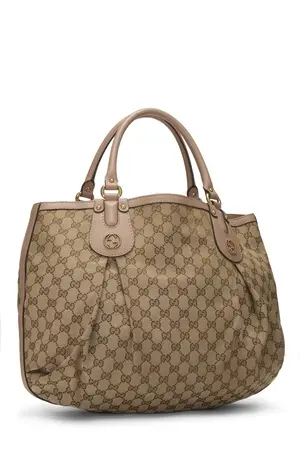 Gucci Original Gg Scarlett Tote - Beige