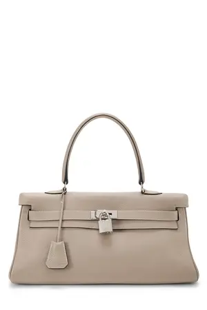 Hermès Hermès Clemence JPG 42 Shoulder Bag Grey