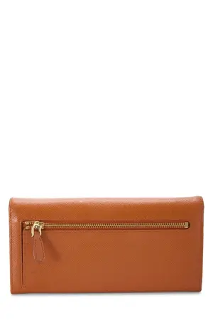 Prada Saffiano Continental Wallet