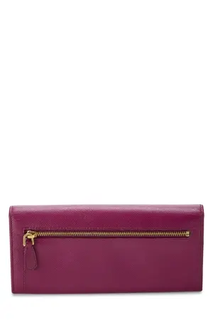 Prada Saffiano Continental Wallet