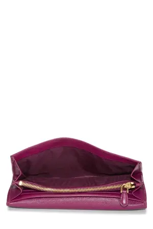 Prada Saffiano Continental Wallet