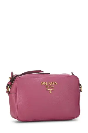 Prada Vitello Daino Camera Crossbody Bag