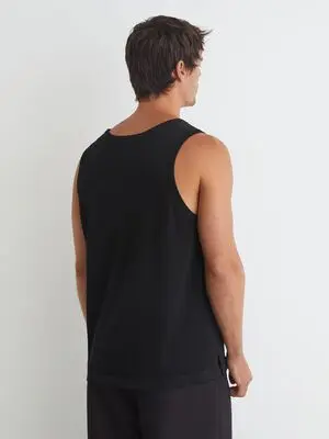 REISS Watson Textured-knit Vest