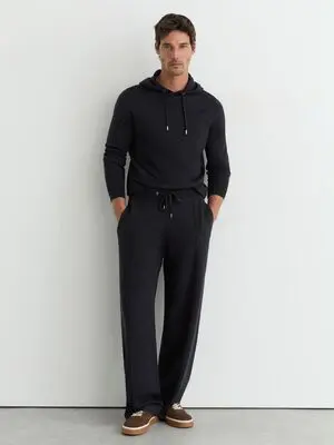 REISS Wirral Merino Wool-blend Relaxed-fit Joggers