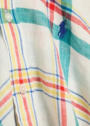 Polo Ralph Lauren Plaid Linen Shirt