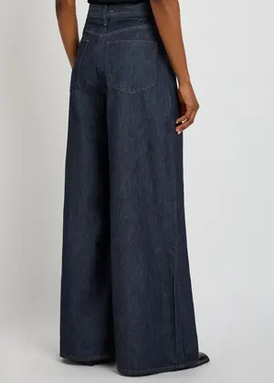 Ossou Wide-leg Denim Jeans