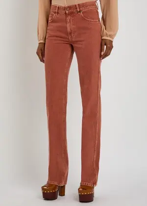 Chloé Straight-leg Denim Jeans