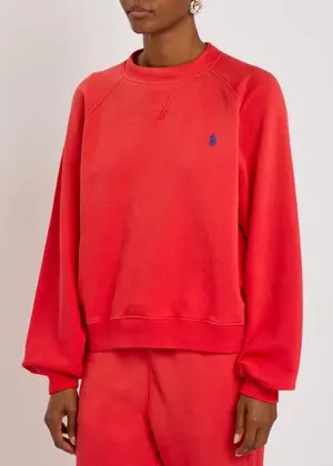 Polo Ralph Lauren Logo-embroidered Cotton-blend Sweatshirt
