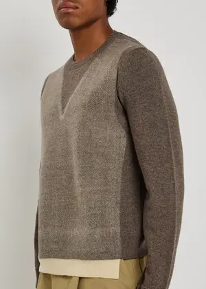 MAISON MARGIELA Layered Wool Jumper