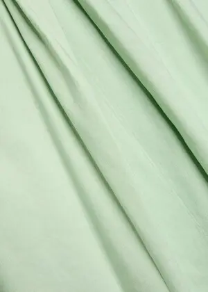 Alice + Olivia Blaire Pleated Wide-leg Linen-blend Trousers